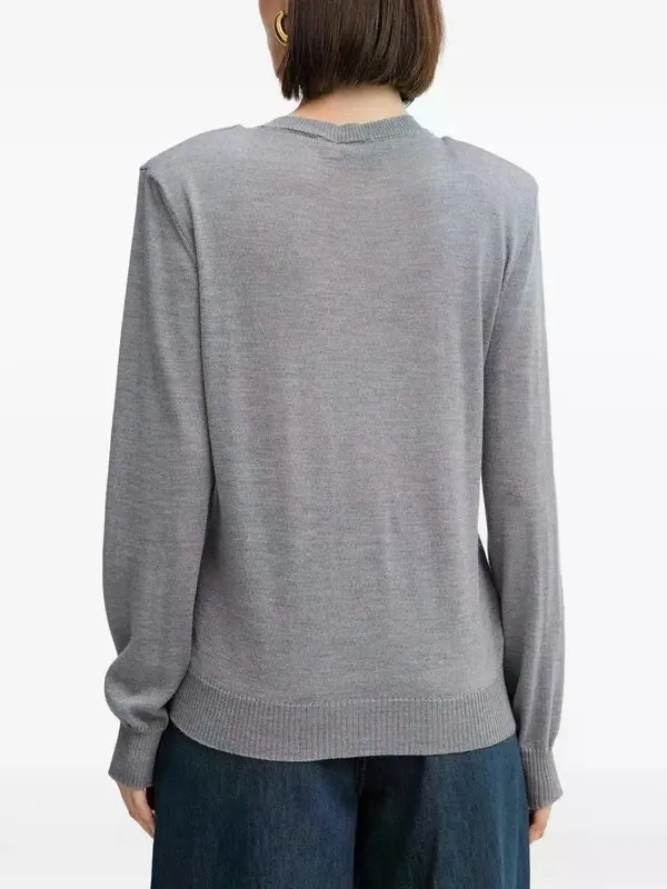 SIMONA CORSELLINI Embellished Sweater - Grey