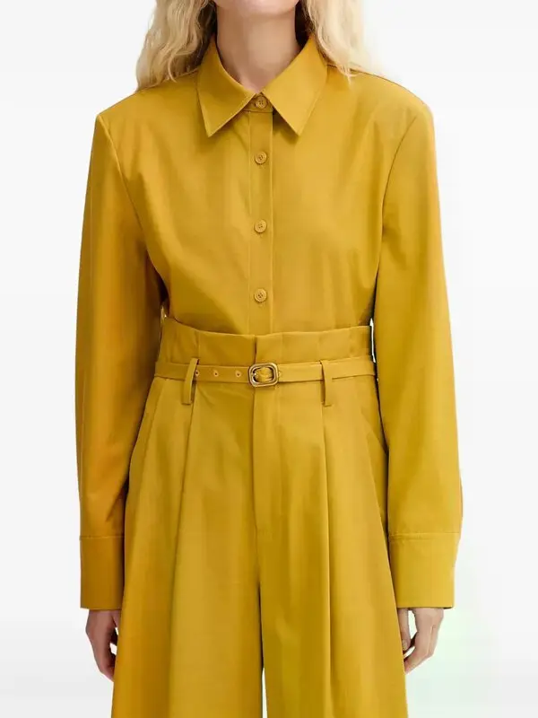 ISABELLE BLANCHE Classic-collar Button-up Shirt