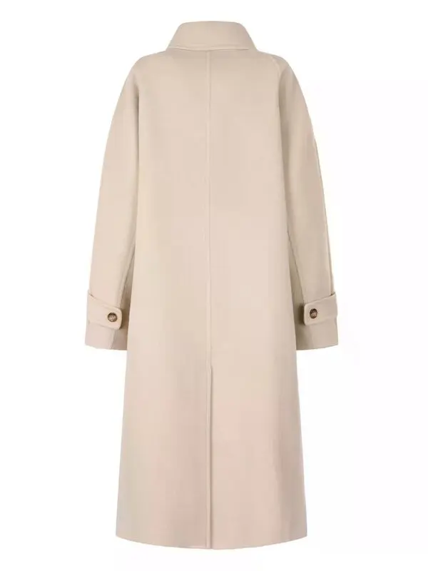 STUDIO TOMBOY Balmacaan Double-breasted Button-up Coat