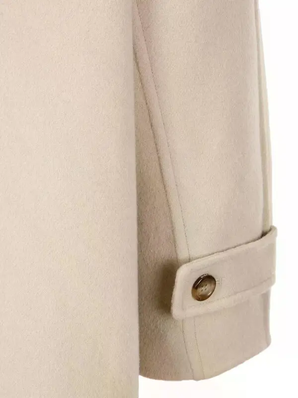 STUDIO TOMBOY Balmacaan Double-breasted Button-up Coat