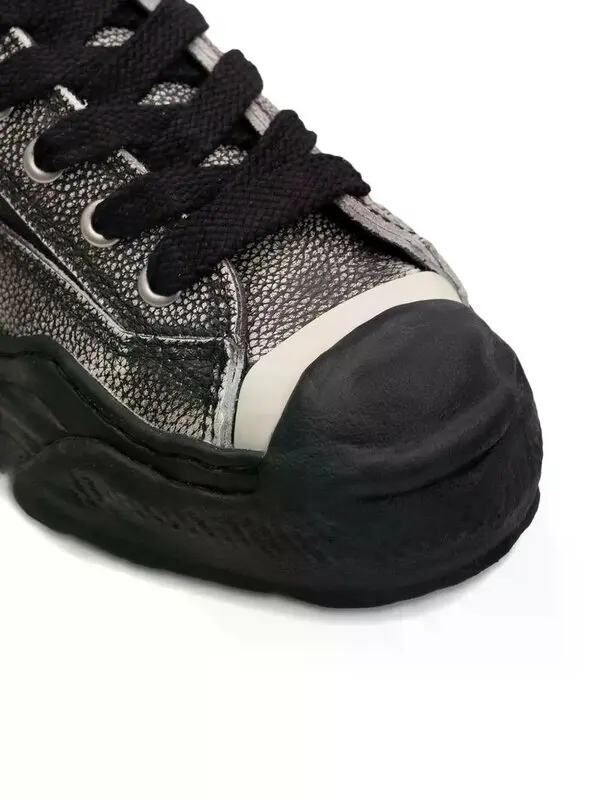 Mihara Yasuhiro Brushed Leather Low-top Trainers