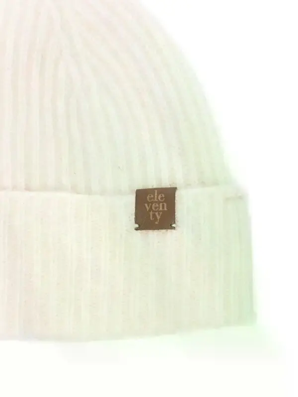 Eleventy Ribbed Beanie Hat