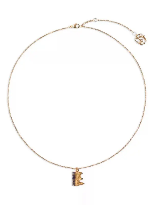 Burberry London Skyline Charm Necklace - Gold