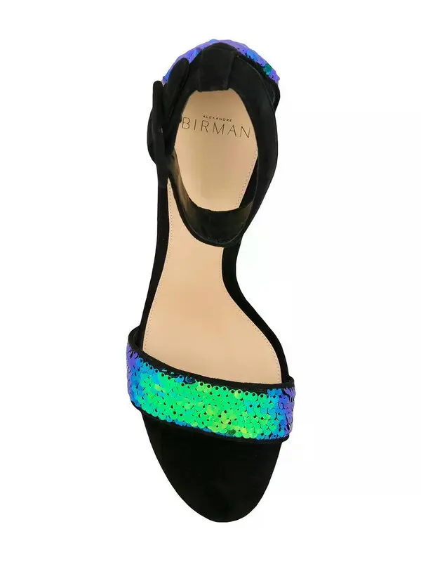 ALEXANDRE BIRMAN Sequin Embellished Sandals