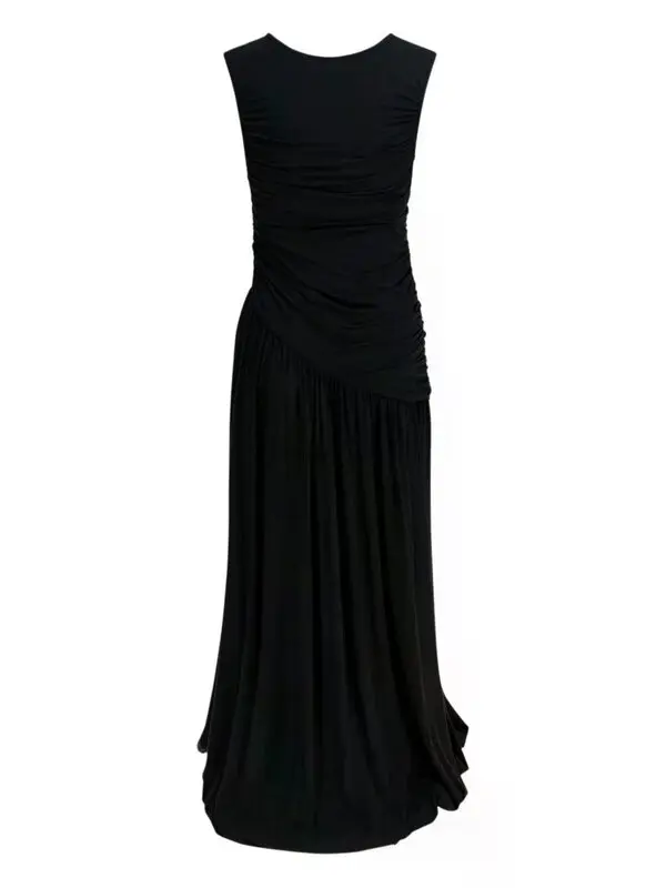 R2W Ruched Maxi Dress
