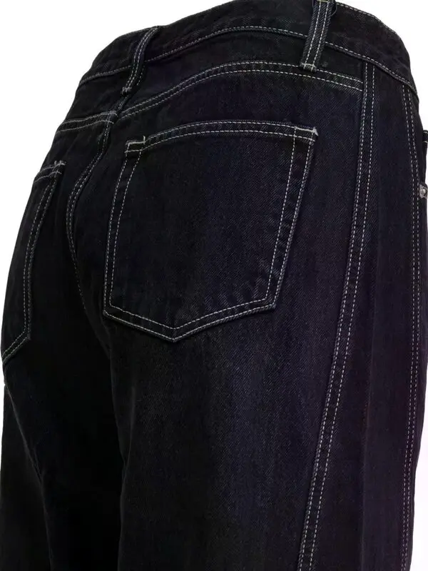 R2W Contrast-stitching Jeans