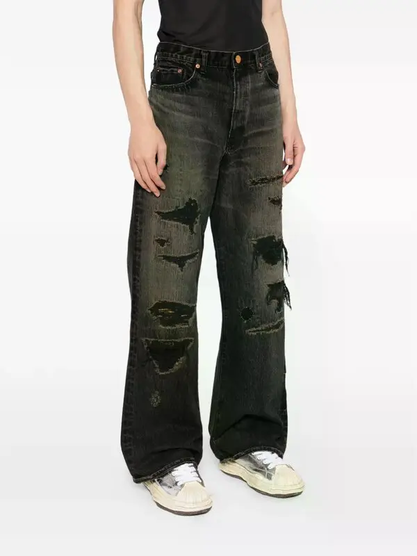 KAMIYA Distressed Denim Jeans