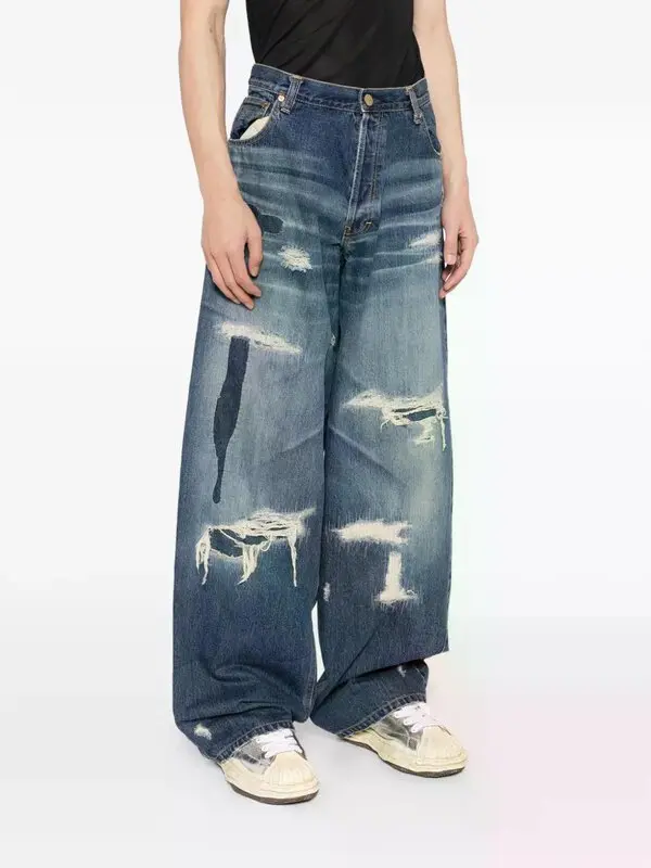 KAMIYA Distressed Denim Jeans