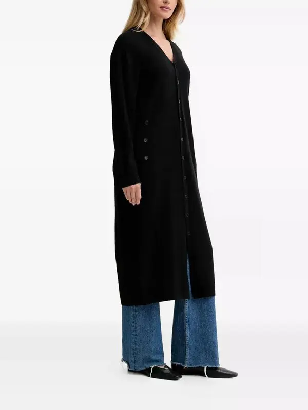 ISABELLE BLANCHE Button-up V-neck Cardigan-coat