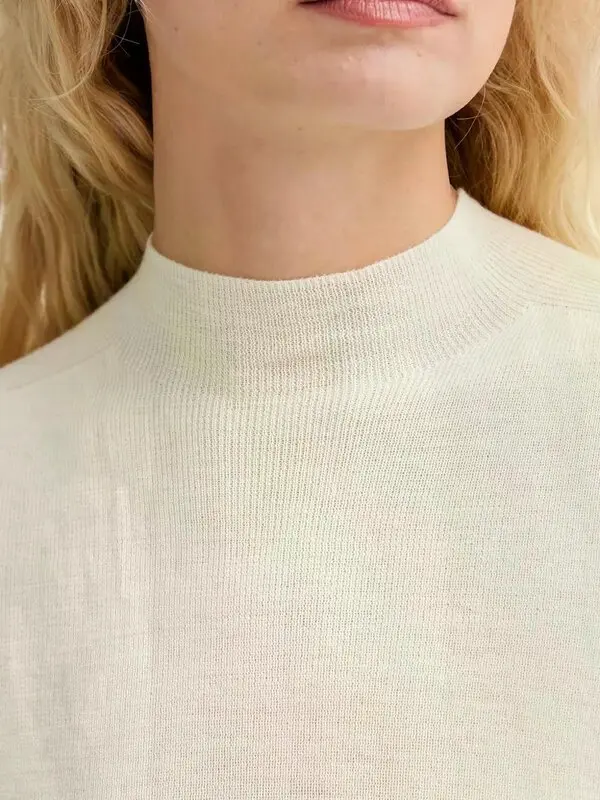 ISABELLE BLANCHE Mock-neck Sweater