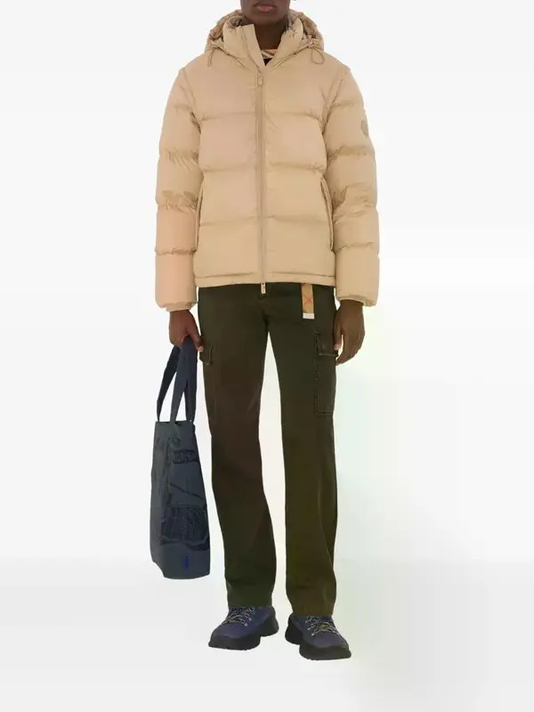 Burberry Detachable Sleeve Puffer Jacket - Neutrals
