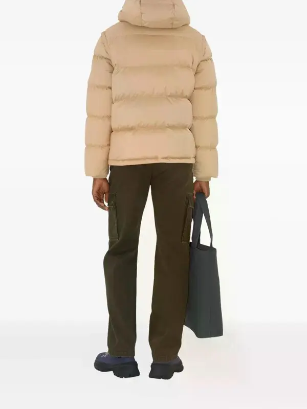 Burberry Detachable Sleeve Puffer Jacket - Neutrals