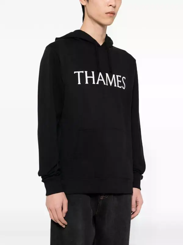 THAMES MMXX Logo Printed Hoodie