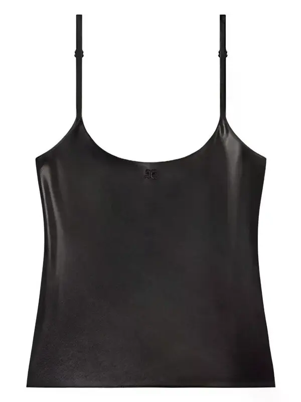 COURREGES Logo-detail Top