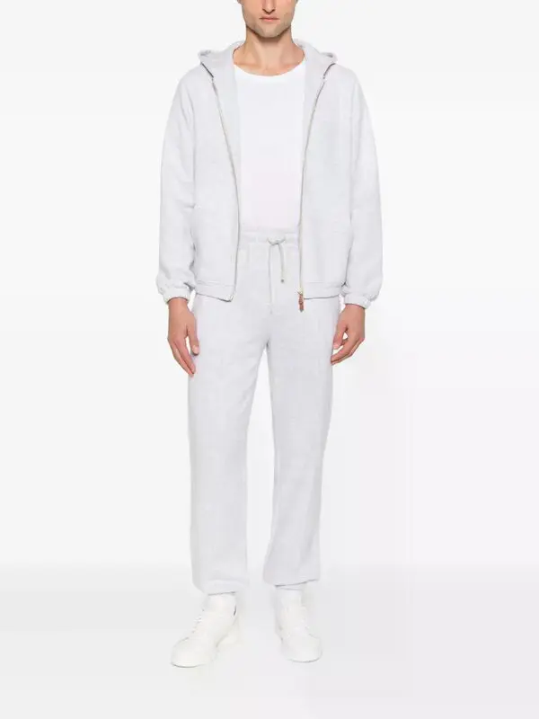 Eleventy Full-zip Hoodie - Grey