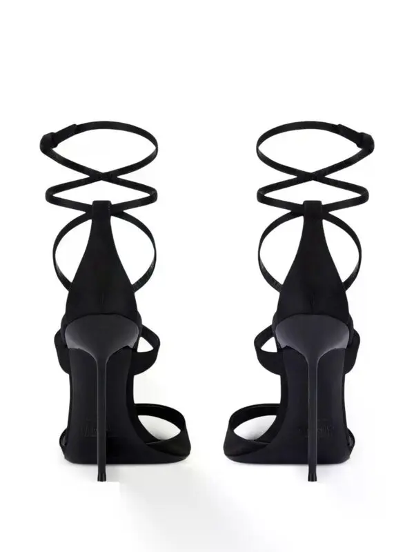 Paris Texas 105mm Lidia Wrap-around Stiletto Sandals