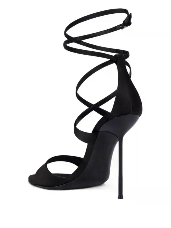 Paris Texas 105mm Lidia Wrap-around Stiletto Sandals