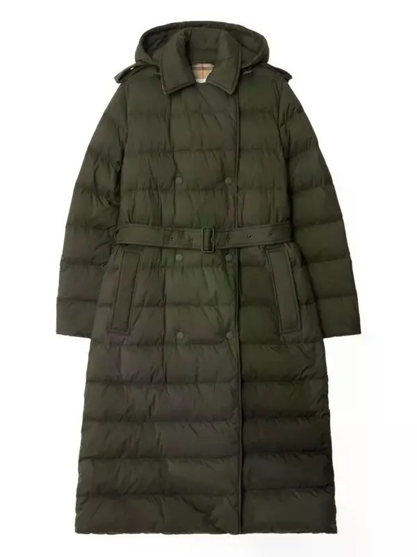 Burberry Double-breasted Belted Puffer Coat