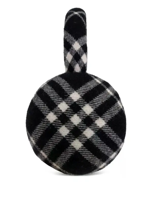 Burberry Calico Check Earmuffs - Black