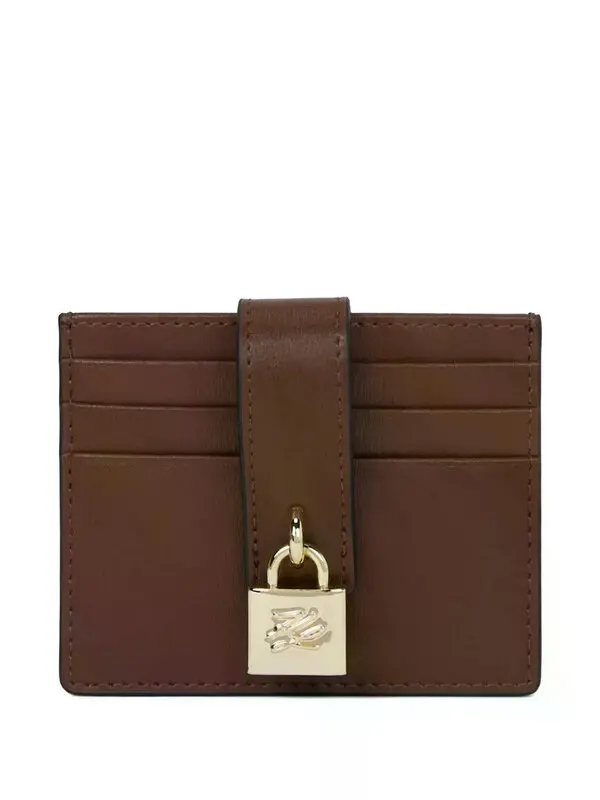 Karl Lagerfeld K/autograph Padlock Cardholder - Brown