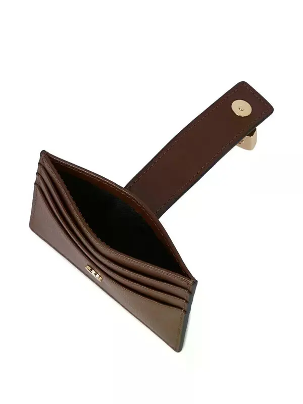 Karl Lagerfeld K/autograph Padlock Cardholder - Brown