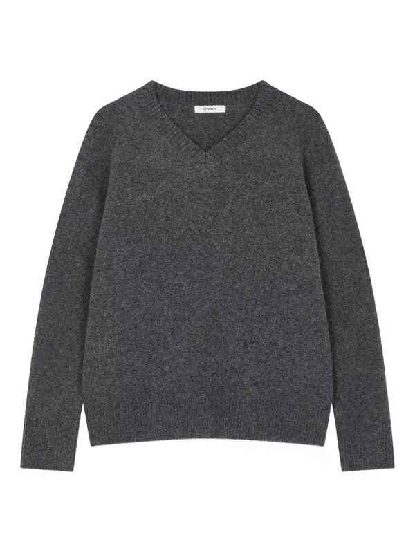 STUDIO TOMBOY V-neck Wool-blend Sweater