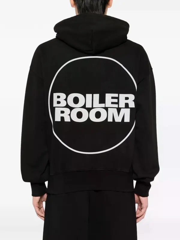 BOILER ROOM Core Hoodie - Black