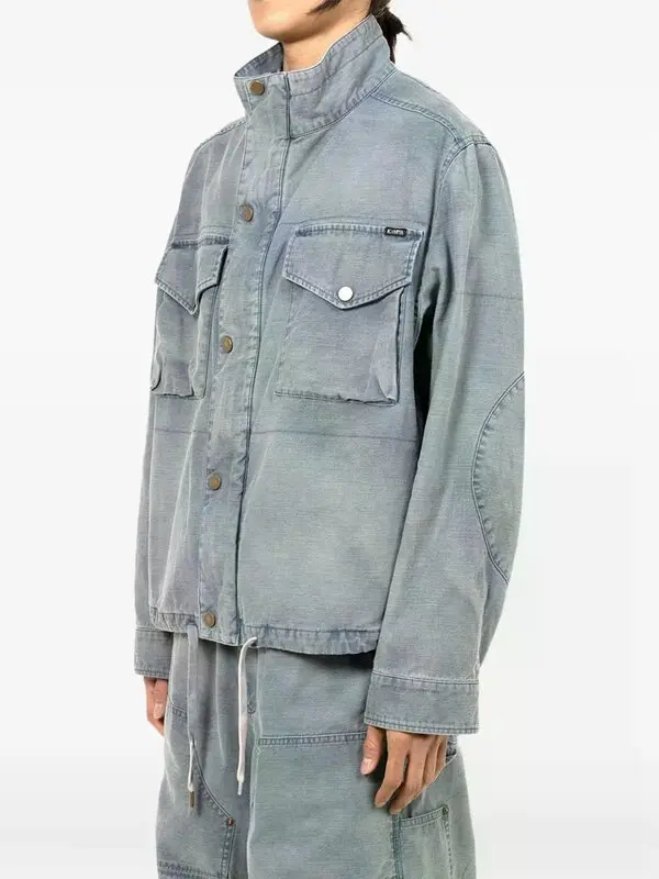 KAMIYA Flap-pocket Jacket - Blue