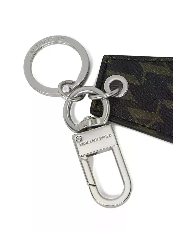 Karl Lagerfeld Monogram Keyring