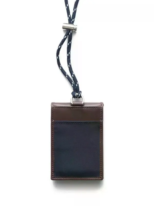 Prada Triangle-logo Cardholder - Blue