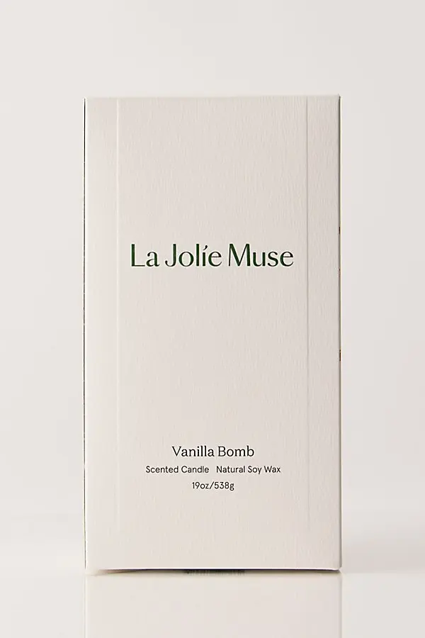 LA JOLIE MUSE 19 Oz Amélie Candle - Vanilla Bomb