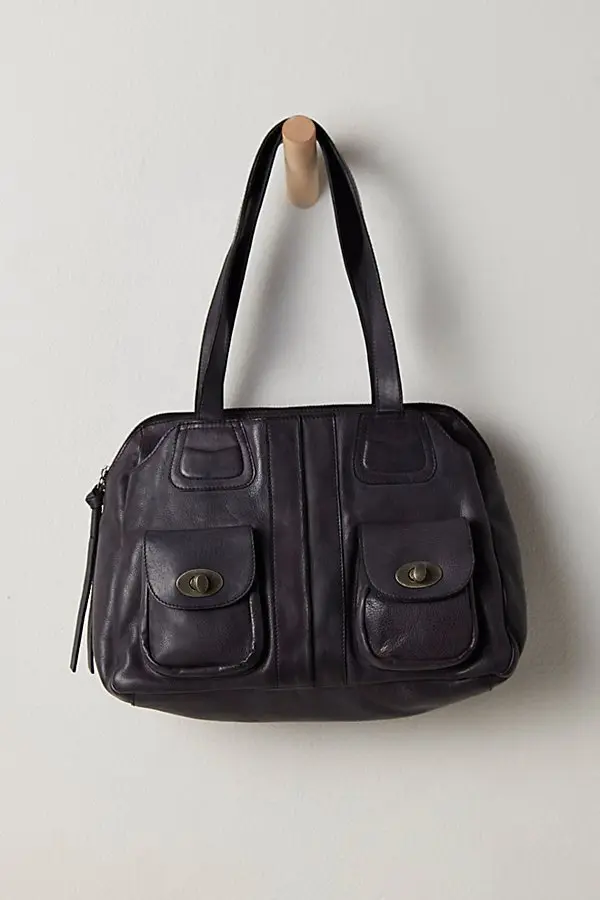 Free People Billie Bowler Bag - Black