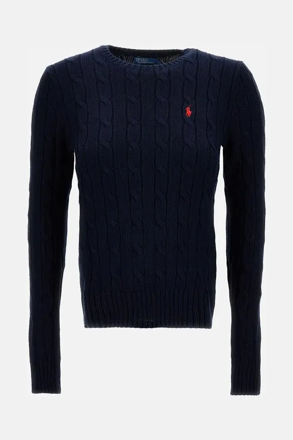 Polo Ralph Lauren Long Sleeve Cable Knit Pullover - Blue