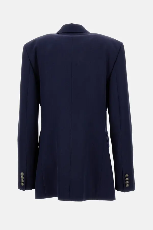 Ralph Lauren Ramona Wool Blazer - Blu