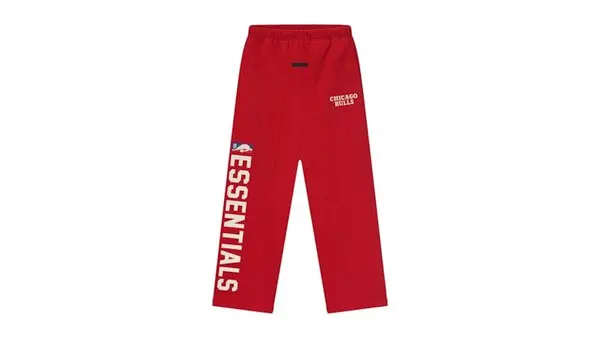 Fear Of God Essentials Bulls Lounge Sweatpant - Red