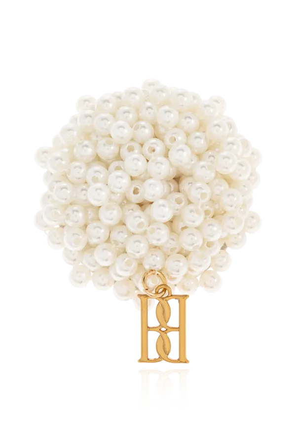 BY MALENE BIRGER Helea Brooch - Cream