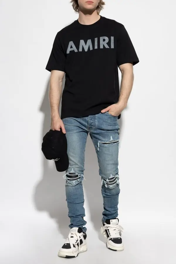 Amiri Jeans With Logo