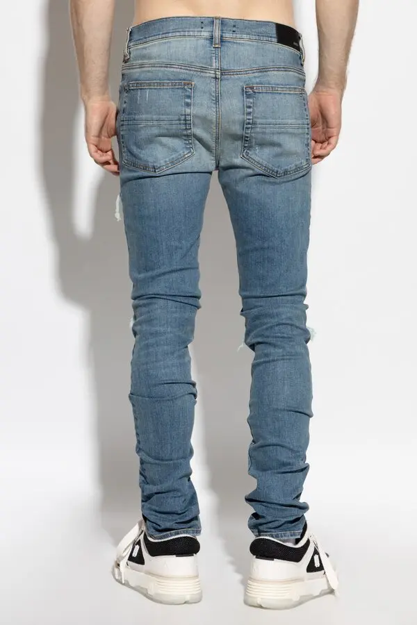Amiri Jeans With Logo