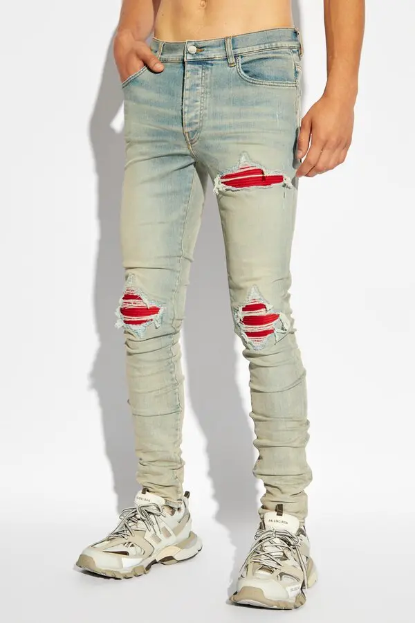 Amiri Distressed Skinny Jeans