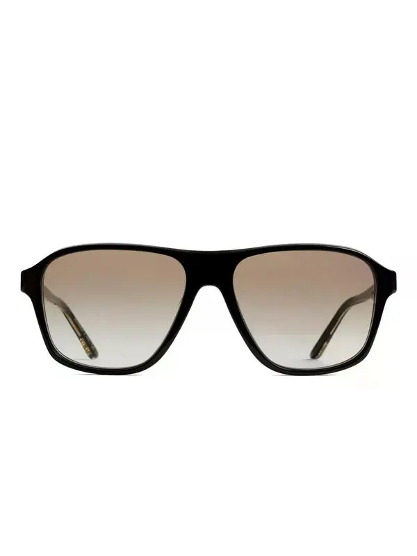 Khaite X Oliver Peoples Browline Sunglasses - Black