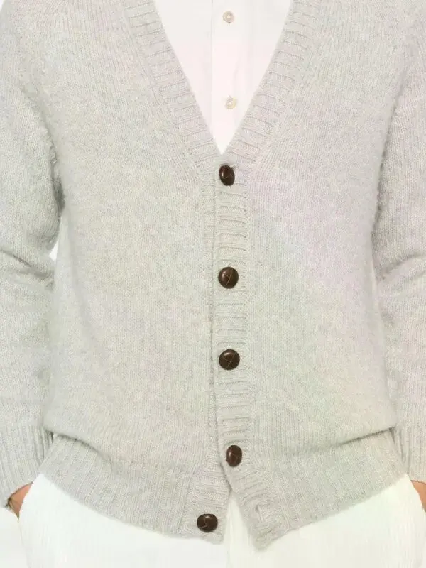 Eleventy Button-up Wool Cardigan