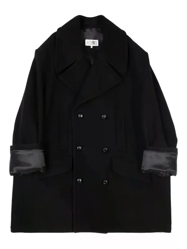 MAISON MARGIELA Double-breasted Wool Coat