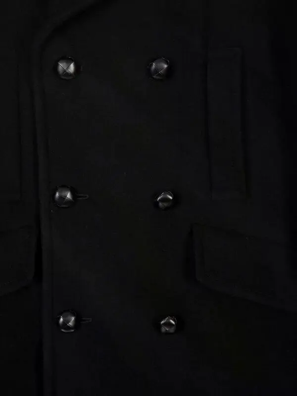MAISON MARGIELA Double-breasted Wool Coat