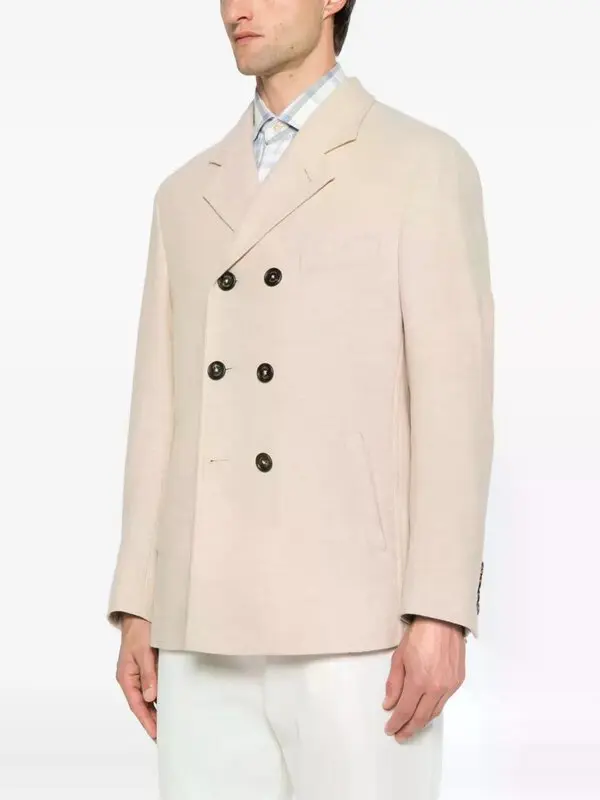 Eleventy Double-breasted Coat