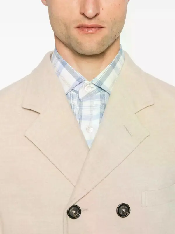 Eleventy Double-breasted Coat