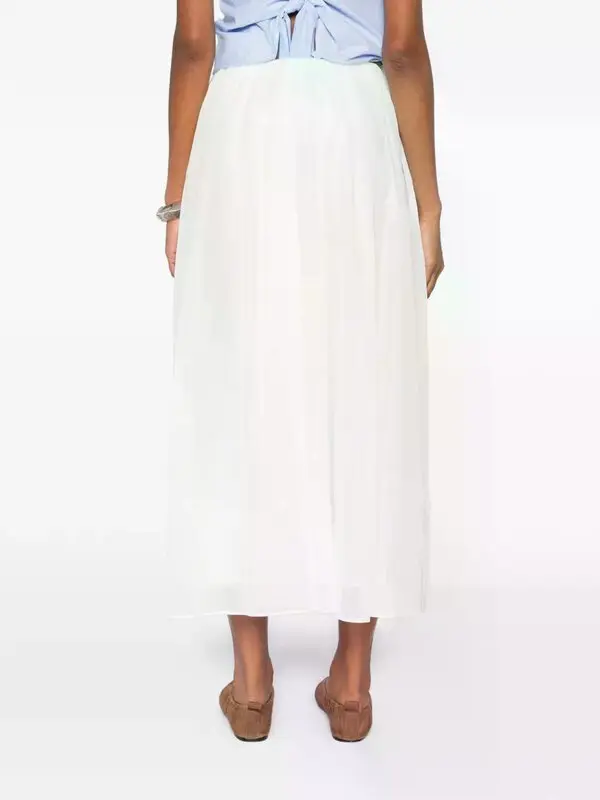 Brunello Cucinelli Silk Maxi Skirt