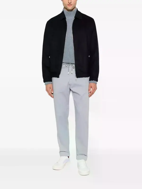 Eleventy Zip-fastening Bomber Jacket