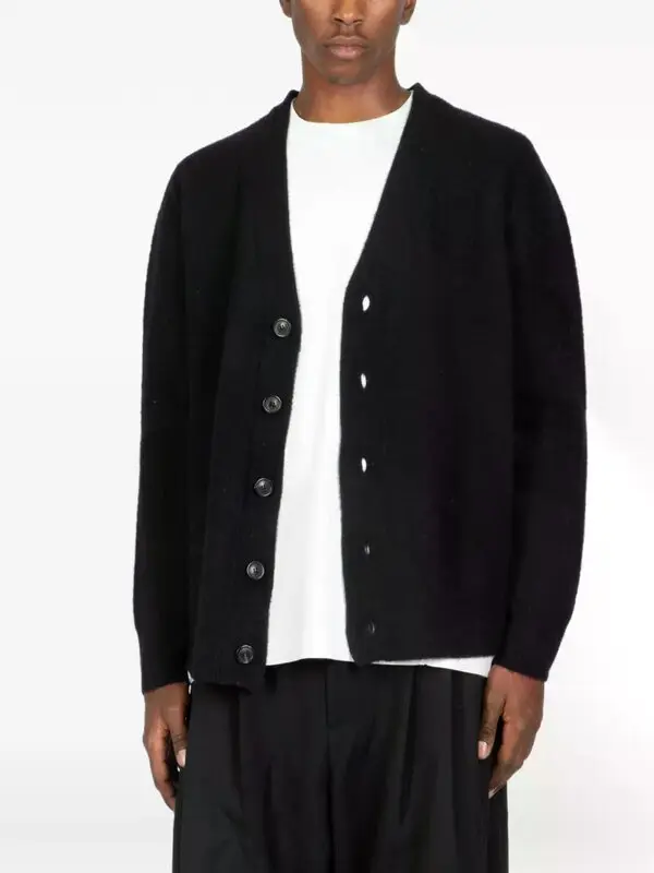 GRIFONI Buttoned Knit Cardigan