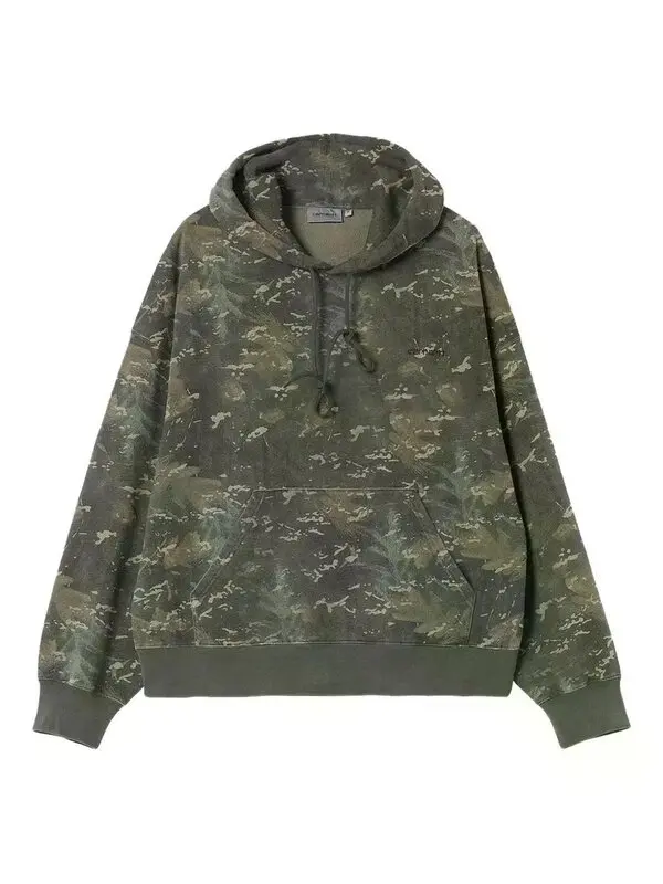 Carhartt Work In Progress Camouflage-pattern Hoodie