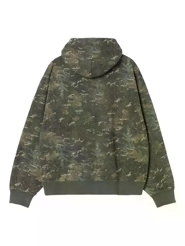 Carhartt Work In Progress Camouflage-pattern Hoodie